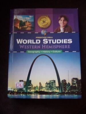 Prentice Hall World Studies Western Hemisphere Textbook | eBay