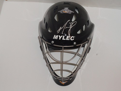 MATT MURRAY SIGNED BLACK GOALIE MASK PITTSBURGH PENGUINS 2016 STANLEY ...