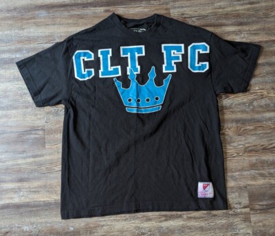 Mitchell & Ness CLT FC Charlotte MLS Major League Soccer mens black T ...