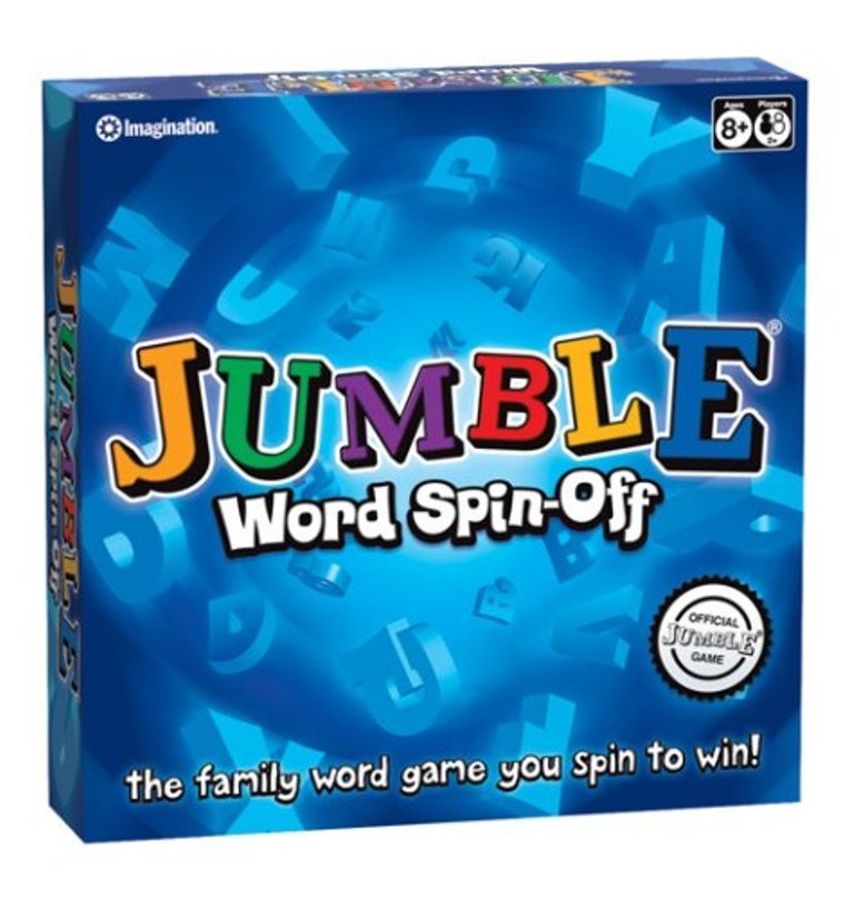 Jumble Word Spin-Off Board Game By Imagination Ages 8+ "NEW ...