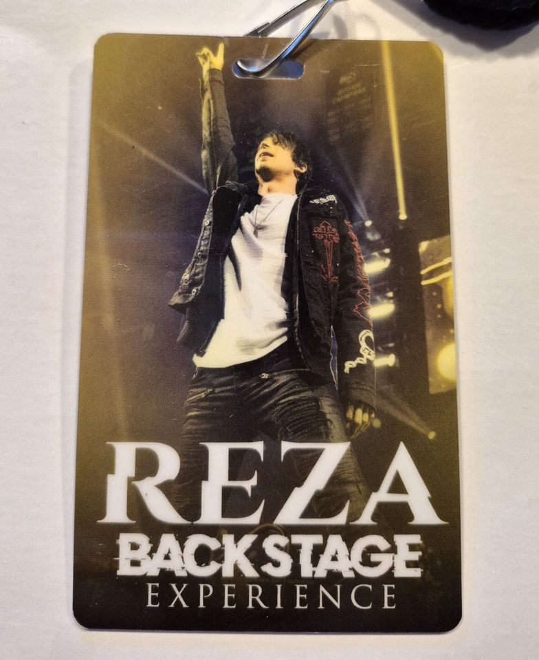 REZA BORCHARDT Autographed Backstage Pass Plastic Expired Illusionist ...