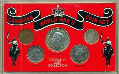Canadian World War II Coin Set : George VI Coin Collection | eBay