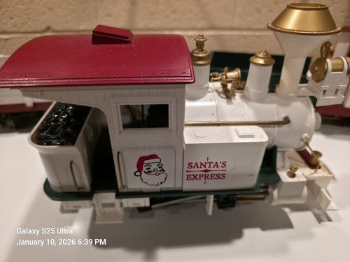Vtg 1990s Kalamazoo Trains G Scale Ornament Express Train Set | eBay