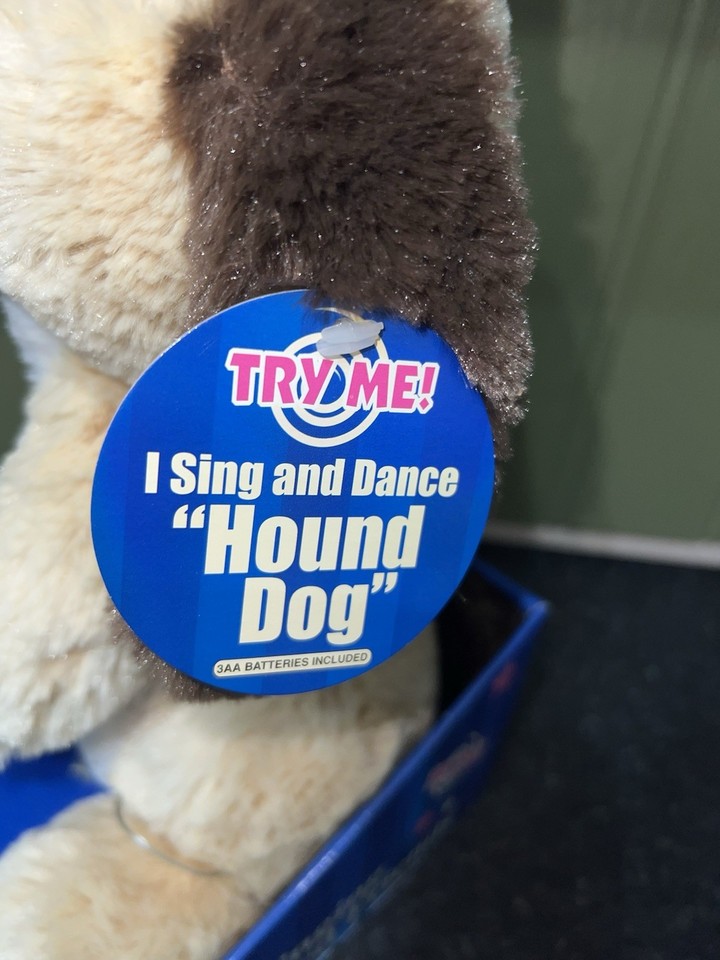 Vintage Singing Animated Friends HOUND DOG Music & Ringing Flip Phone ...