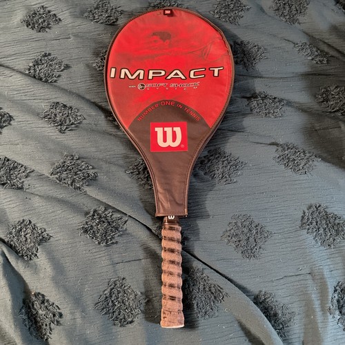 Wilson Impact Tennis Racket 4.5 Soft Shock Oversize Racquet | eBay