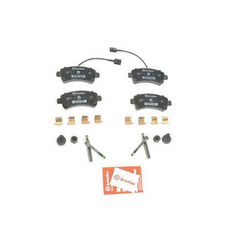 Mopar 68289463AA Disc Pads and Brake Shoes - Disc Brake Pad Set, Rear ...