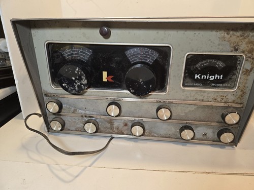 Allied Radio Knight R-100 Communications Radio Receiver - UNTESTED as ...