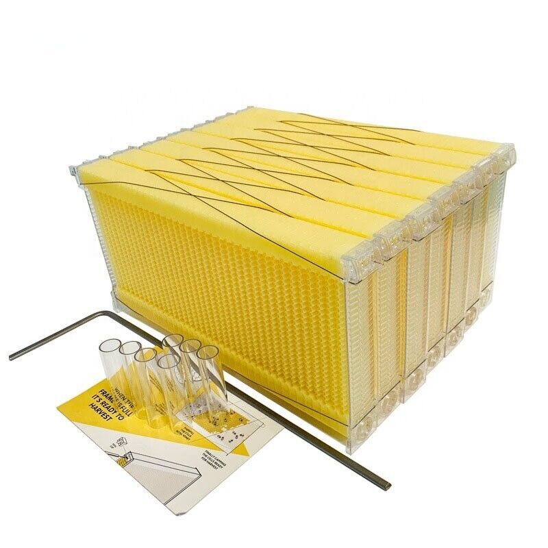 Automatic Shed Bee Hives Beekeeper Bee Boxes with 7 Plastic Beekeeping ...
