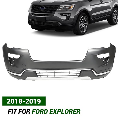 For 2018-2019 Ford Explorer Front Bumper Cover Assembly Kit w/o ...