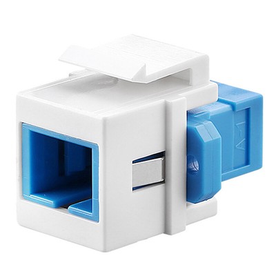 Keystone Jack SC Fiber Optic Module Adapter SC f / F Keystone Module ...