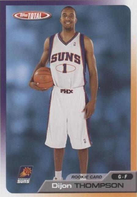 2005-06 Topps Total - Dijon Thompson #349 (RC) for sale online | eBay