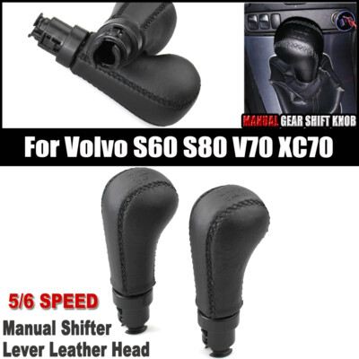 5/6 Speed Gear Shift Knob Shifter For Volvo S60 S80 V70 XC70 2004 2005 ...