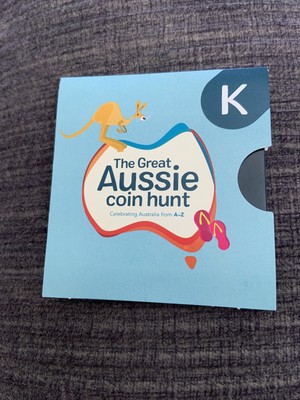2019 One Dollar $1 coin Great Aussie Coin Hunt K KANGAROO Uncirculated ...