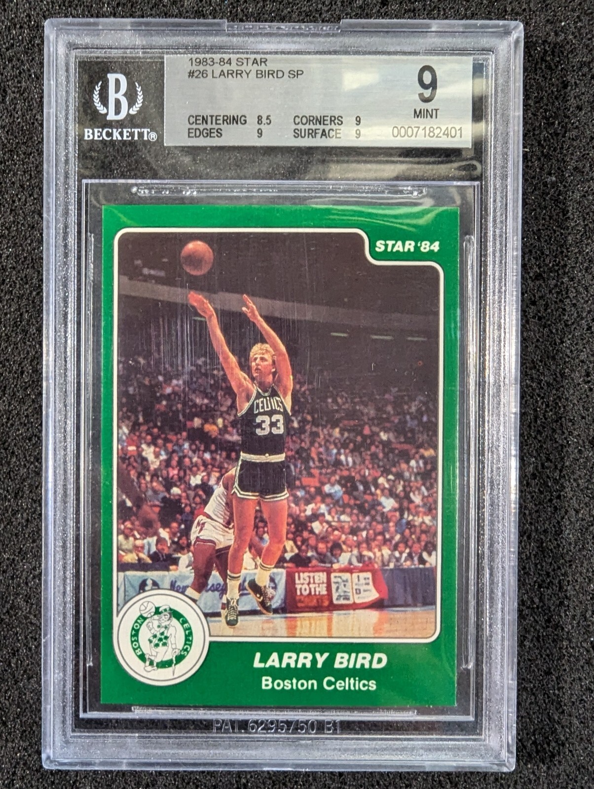 1983-84 Star LARRY BIRD card # 26 ( BGS 9 graded ) | eBay