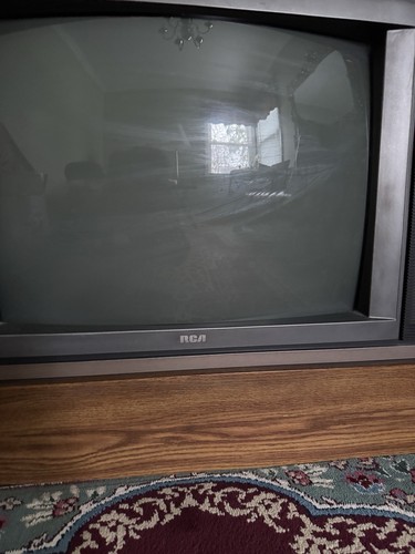 “Vintage RCA ColorTrak Console TV - 1980s Retro Wood Cabinet ,Tested ...