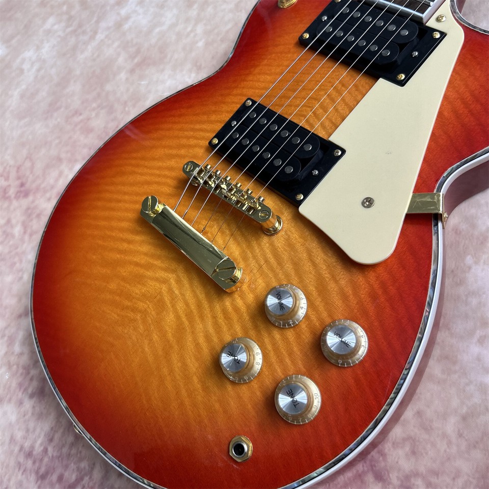 Factory Outlet SG Red Yamaha Flame Maple Top Electric Guitar Mahogany ...