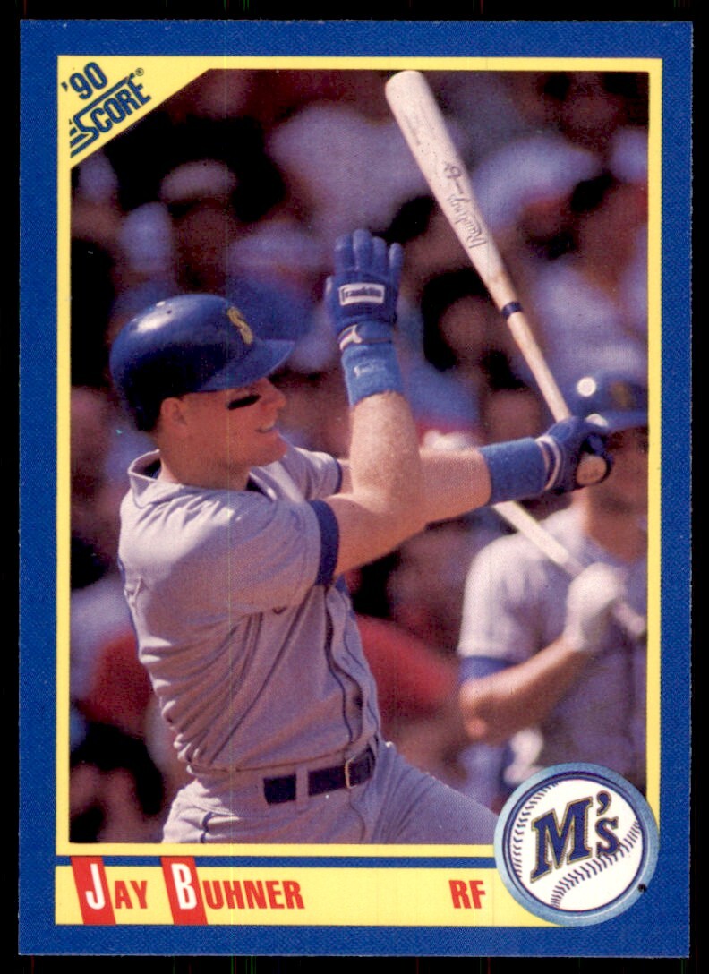 1990 Score Jay Buhner Baseball Cards #521 | eBay