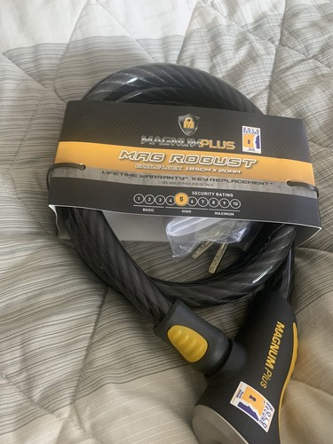 Magnum Plus Cable Lock 90cm X 20mm. Bike Lock. | eBay UK