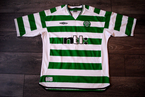 UMBRO CELTIC FC JERSEY 2001 2002 2003 HOME RETRO SHIRT KIT SOCCER ...