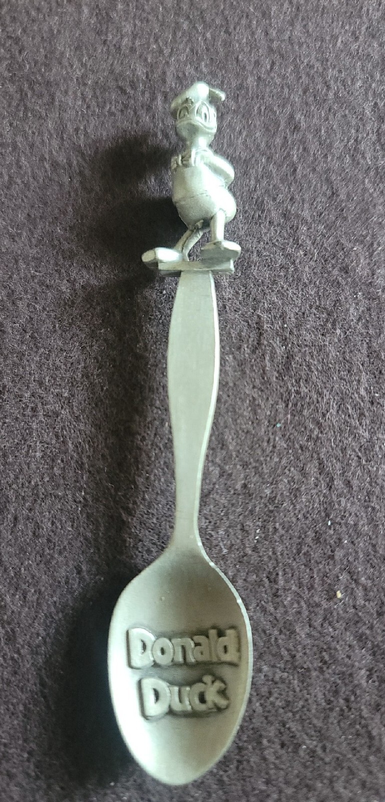 HTF, Disney Pewter DONALD DUCK Collectible 4" Souvenir SPOON | eBay