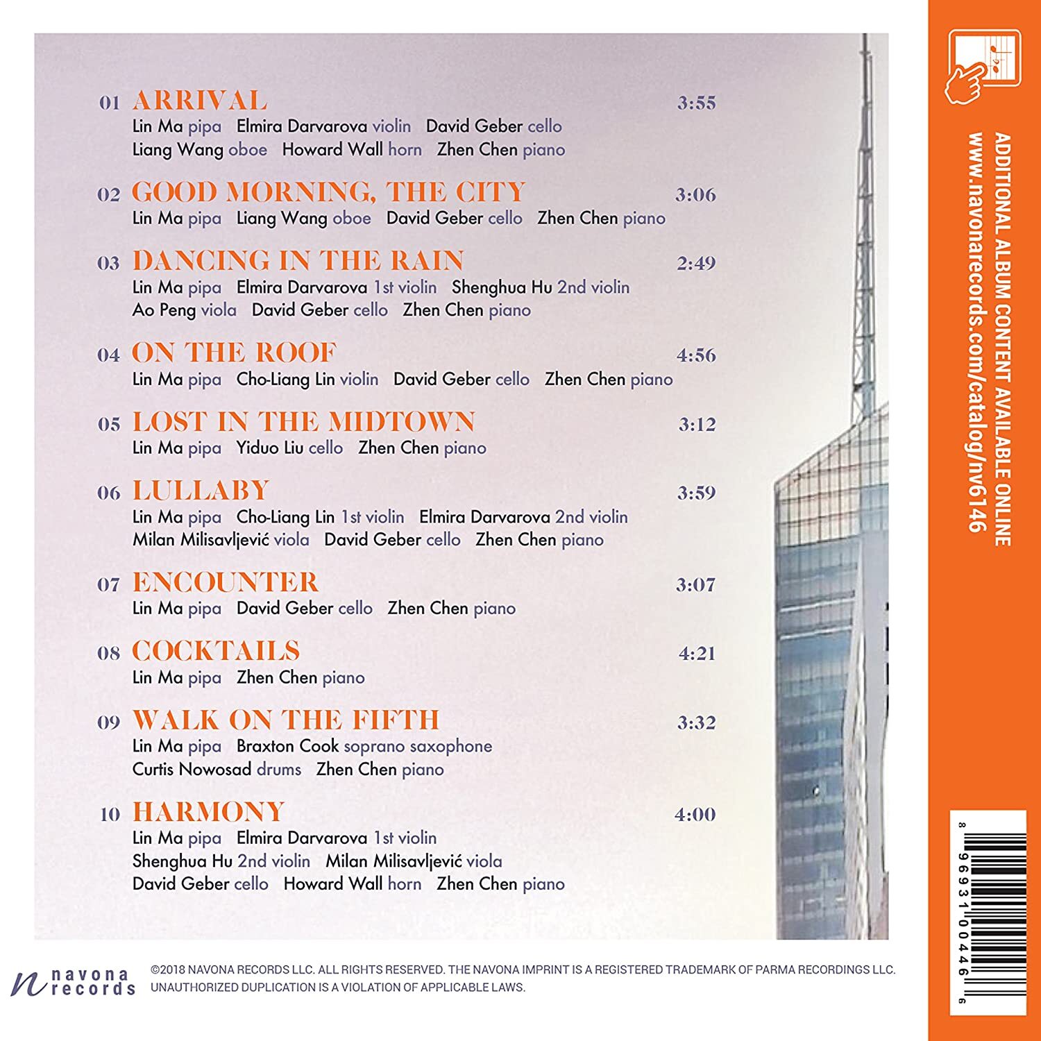 Lin Ma; Elmira Darvarova; David Geber; Liang Wa Chen: On & Betw (CD ...