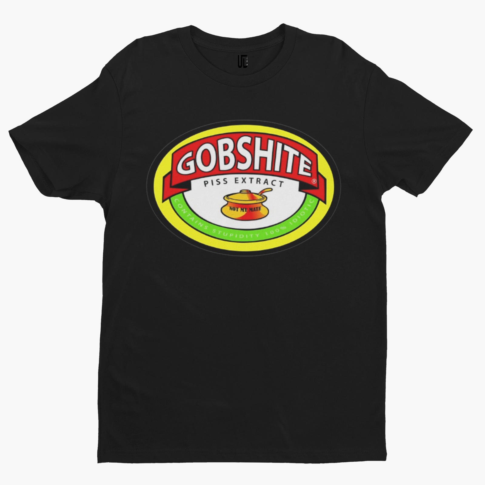 Gobshite T-Shirt - Funny Retro Cartoon Comedy Marmite Adult Humor | eBay UK