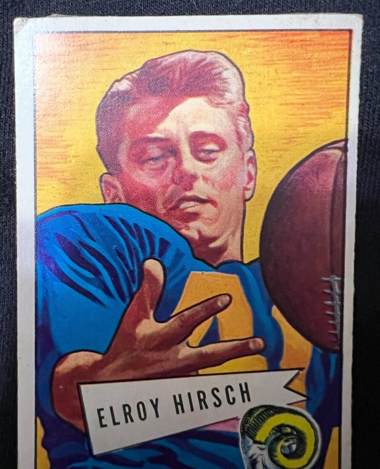 1952 Bowman - Large #37 Elroy Hirsch | eBay