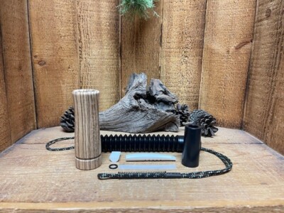 New Item!!! Deer Grunt Call Un-Finished Kit Zebrawood Barrel | eBay