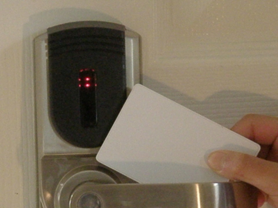 RFID Keyless Door Lock, All-Weather Programmable Left Hand 617407063332 ...