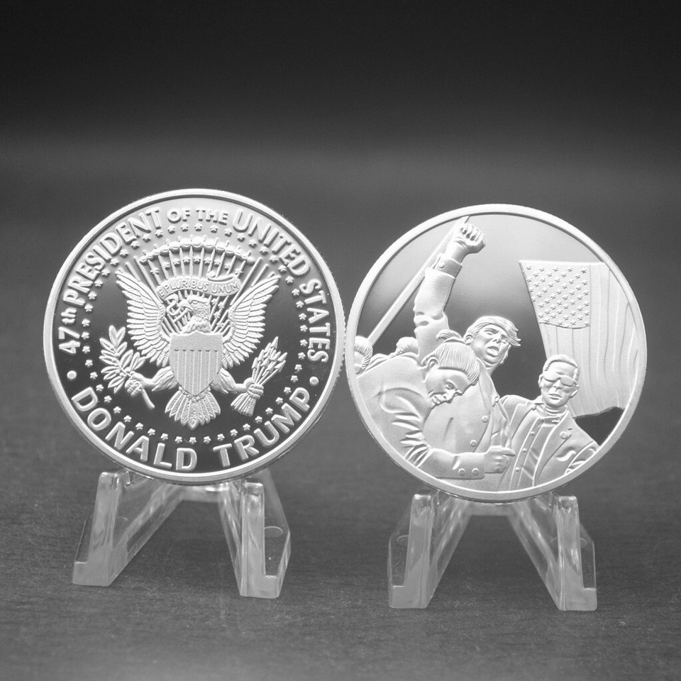 5pcs Donald Trump Coin 2024 Shooting Collection Trump Assassinated ...