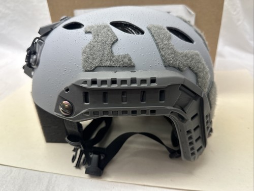 Ops Core FTHS Coxswain Carbon High Cut Helmet Med Neutral Gray SWCC NSW ...