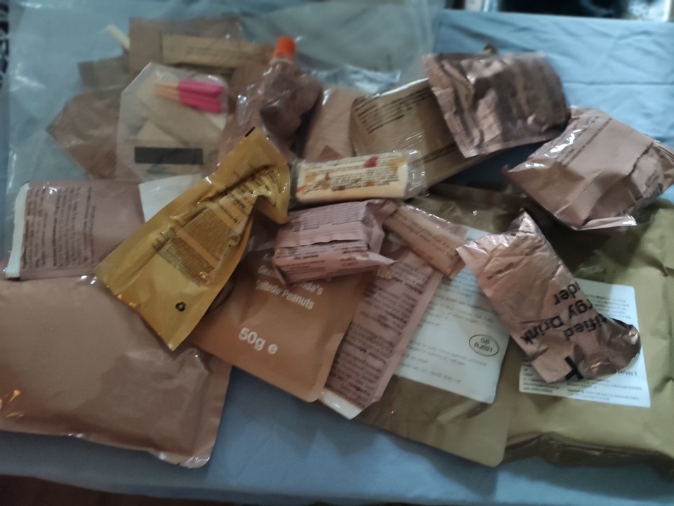 British Style MRE Menu 9 PD 05/22 - Food rations - G | eBay UK