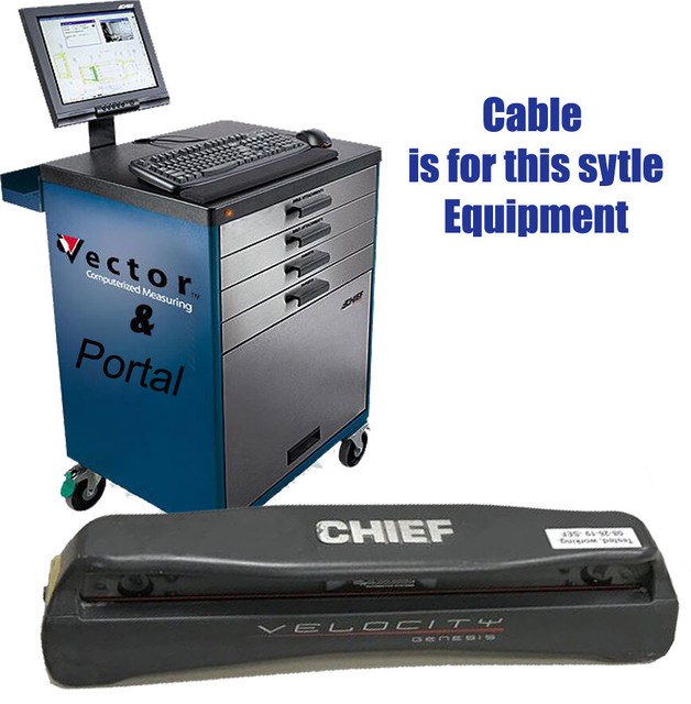 Replaces Chief Measuring System Scanner Cable, Velocity, Portal, Laser ...