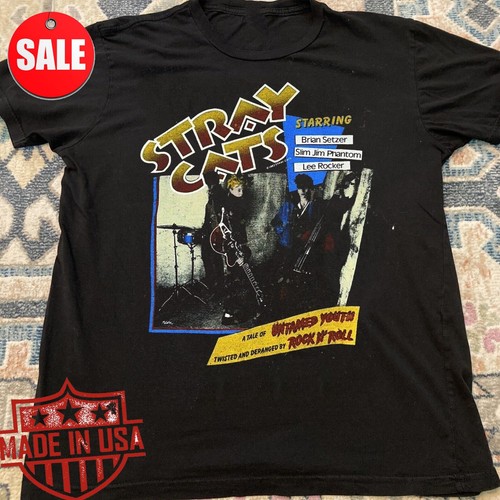 New STRAY CATS Band Tour Gift For Fans Unisex All Size Shirt 1LU325 | eBay