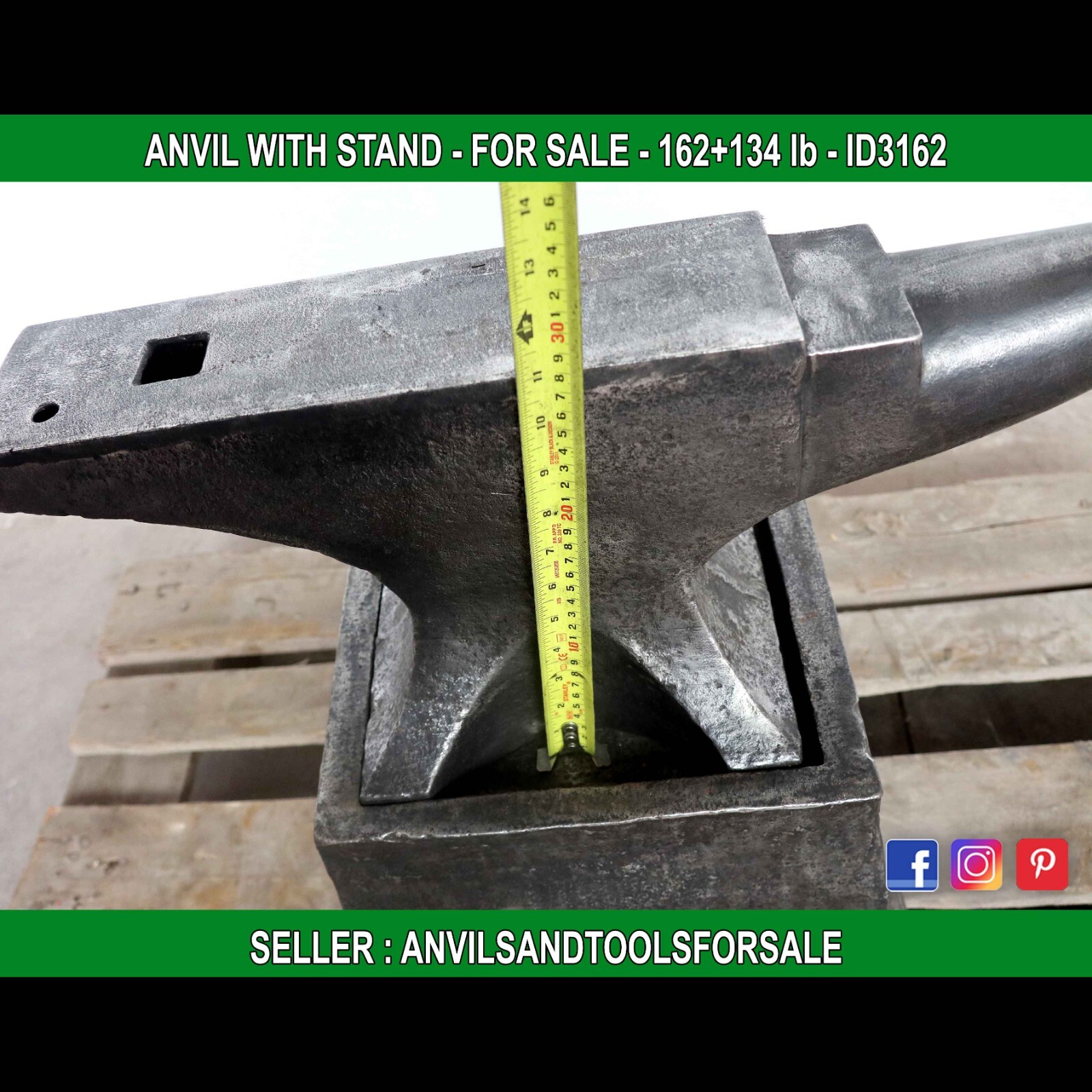 ANVIL WITH STAND - 162+134 lb - ID3162 | eBay