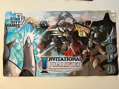 Invitational Qualifier Top 8 Playmat x1 Magic MTG | eBay