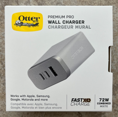 New OtterBox Premium Pro 2 USB-C and 1 USB-A 3 Port 72W GaN Fast ...