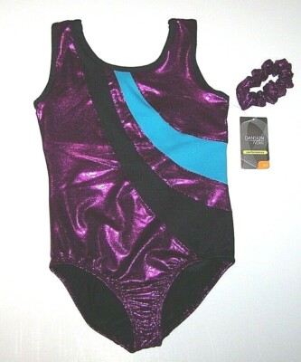 Danskin Now Leotard Bodysuit Hologram Foil Mystique Holo Deep Pink New