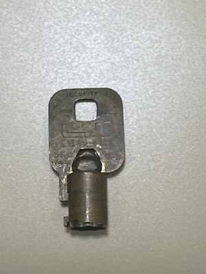 Unican Barrel Lock Key Pinball Soda Machine Fort Lock Alarm Tubular NO ...