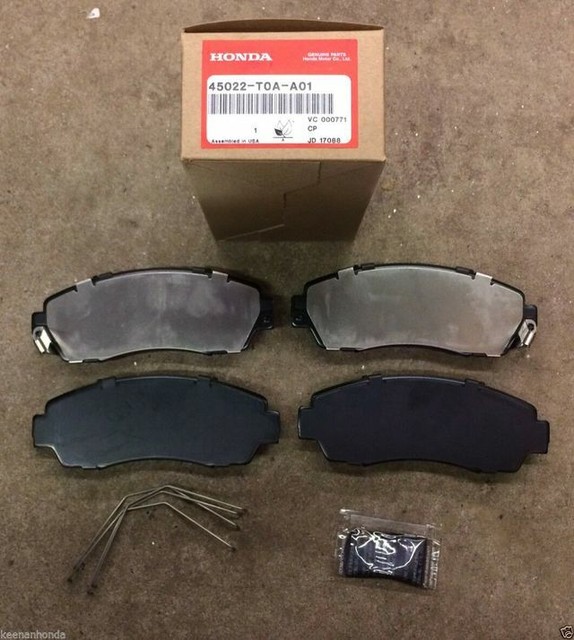 Genuine Honda Front Brake Pad Set Pads 45022-T0A-A01 | eBay