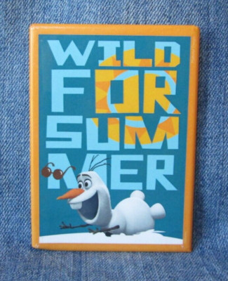 Disney Frozen OLAF WILD FOR SUMMER Magnet Souvenir Refrigerator MB125 ...