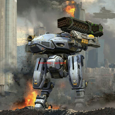 WR ROOK War Robots Blue Skin Mecha Collectible Action Figure Limited 12 ...