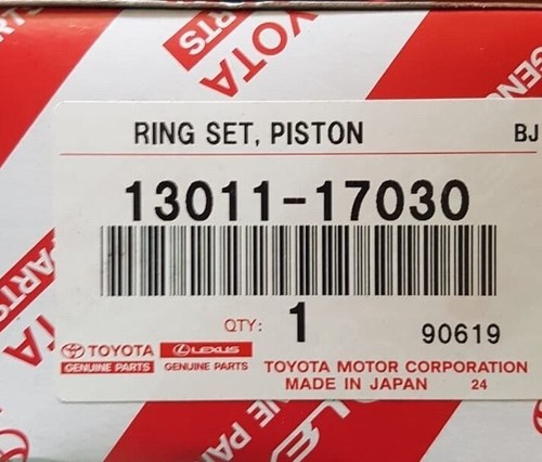 Genuine TOYOTA Piston Ring Set 13011-17030 Land Cruiser | eBay