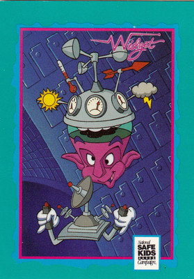 WIDGET KIDS SAFE CAMPAIGN PROMO CARD IMPEL 1991 MEGA-BRAIN | eBay