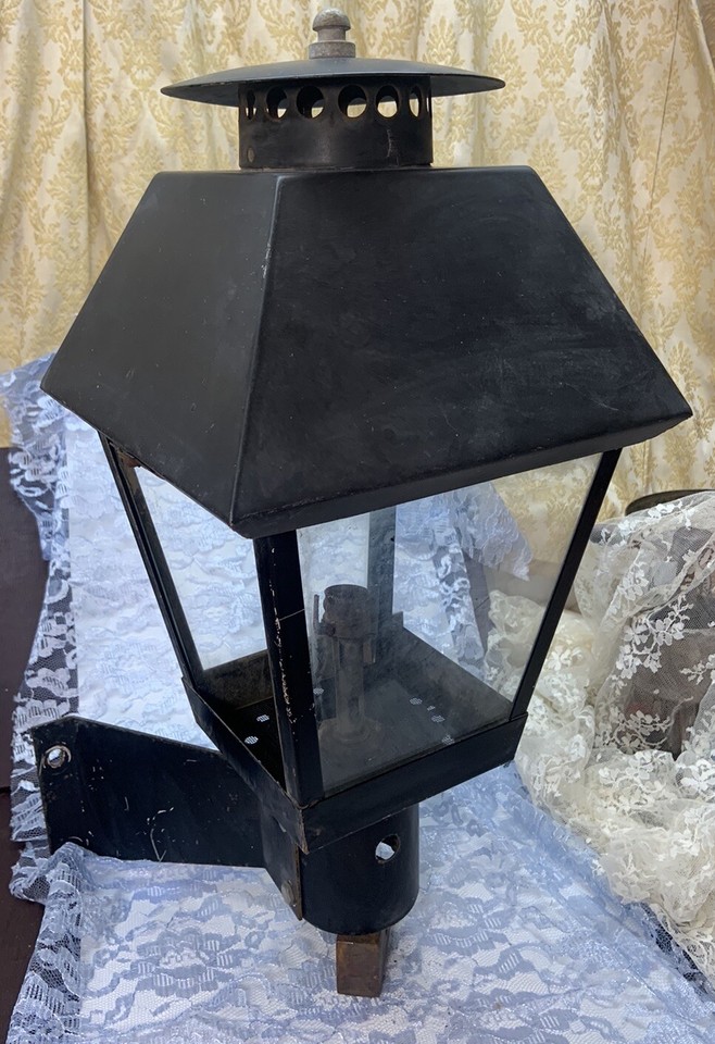 Vintage ARKLA Gaslite Lantern LAMP Post Pole Lamp Natural Gas Lantern ...