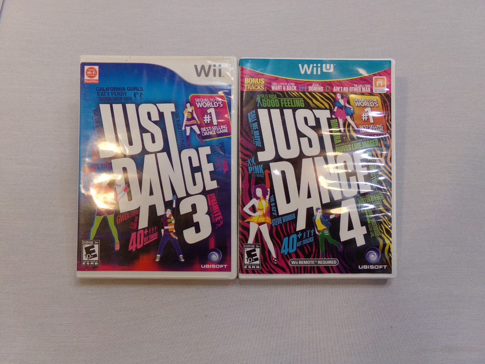 Just Dance 3 & 4 - Wii Games - Discs, Cases, & Manuals | eBay