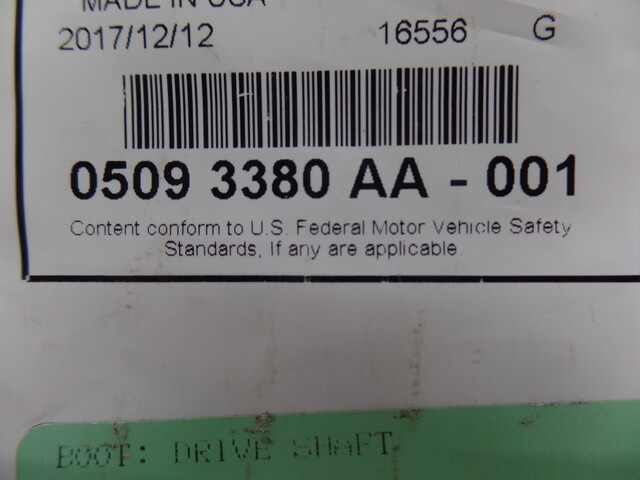 Drive Shaft Boot Mopar 5093380AA for sale online | eBay