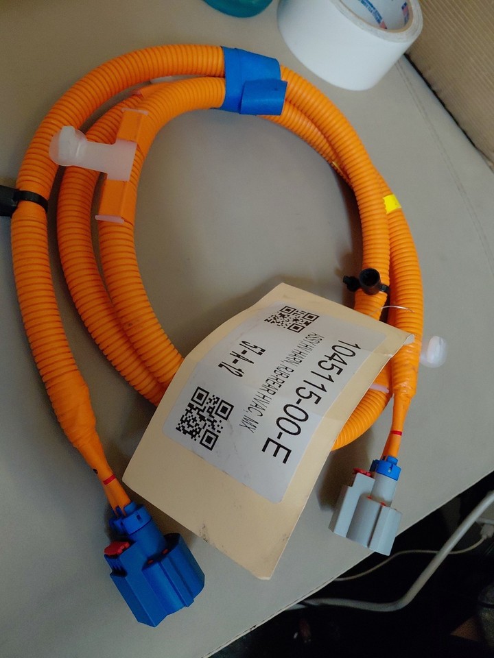 16-20 TESLA MODEL X RJB REAR HVAC HV WIRE WIRING HARNESS 1045115-00-E ...