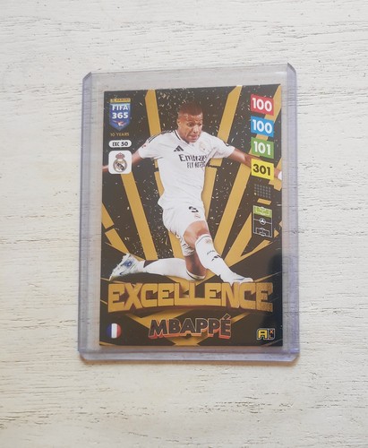 Panini Kylian Mbappé Excellence Card Adrenalyn XL 2024 2025 Real Madrid ...