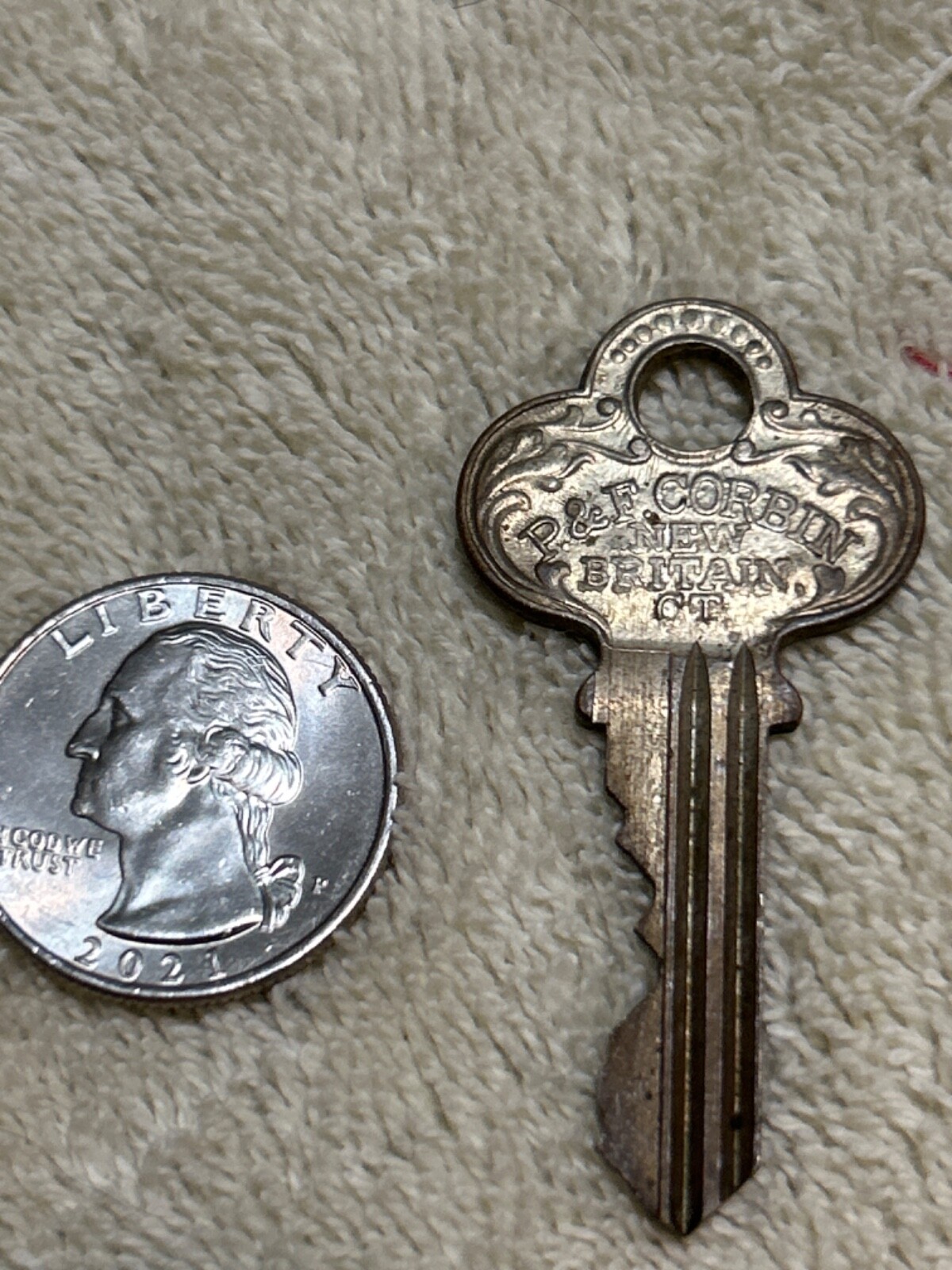 Vintage P & F Corbin Key 198 | eBay